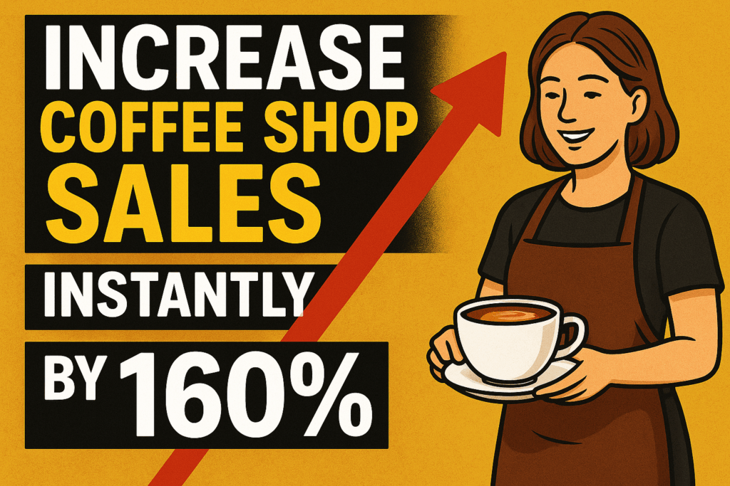 Increase Coffee Shop Sales Instantly by 160%